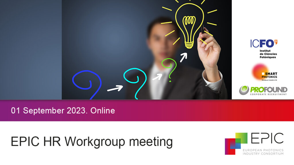EPIC HR Workgroup meeting: hiring outside Europe - EPIC Photonics